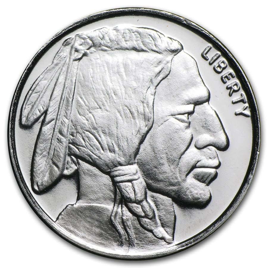 1/4 oz Silver Round - Buffalo - Walmart.com
