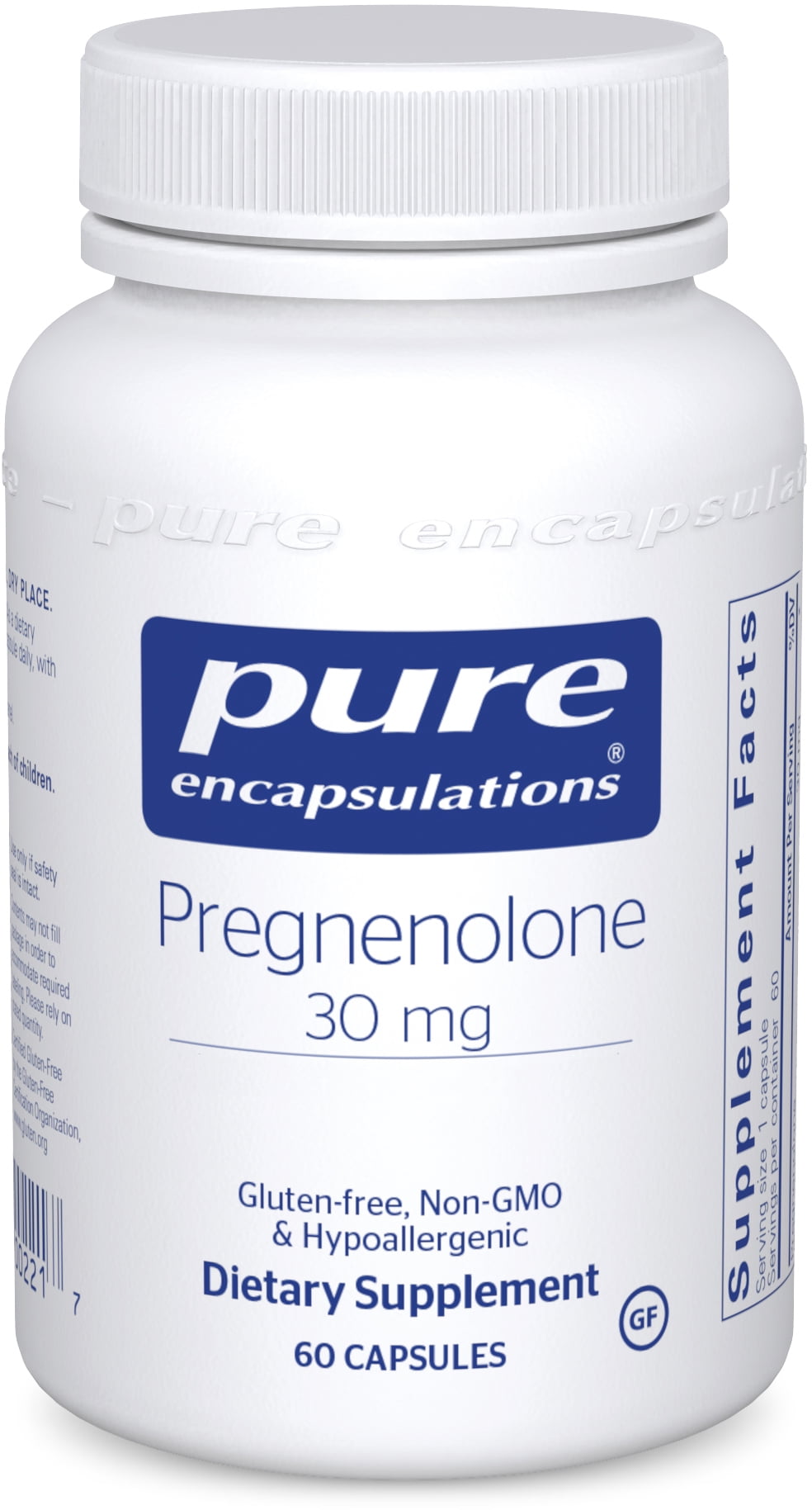 Pure Encapsulations Pregnenolone 30 mg | Supplement to Support the ...