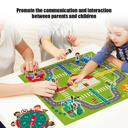 VGEBY Children Board Game Aeroplane Flying Chess Educational Toys ...