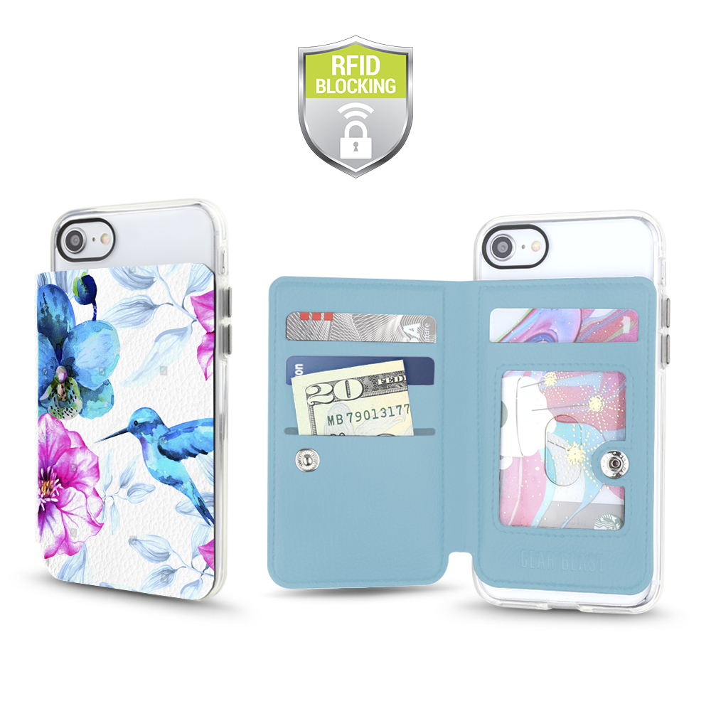 Gear Beast Universal Stick On Phone Wallet for Back of Phone Card ...