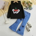 Little Girls Toddler Girl Fall Clothes Outfits Set Top & Sweatpants ...