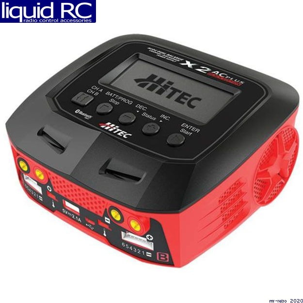 Hitec/RCD 44270 X2 AC Plus Black Edition Multi-Function AC/DC - Walmart ...