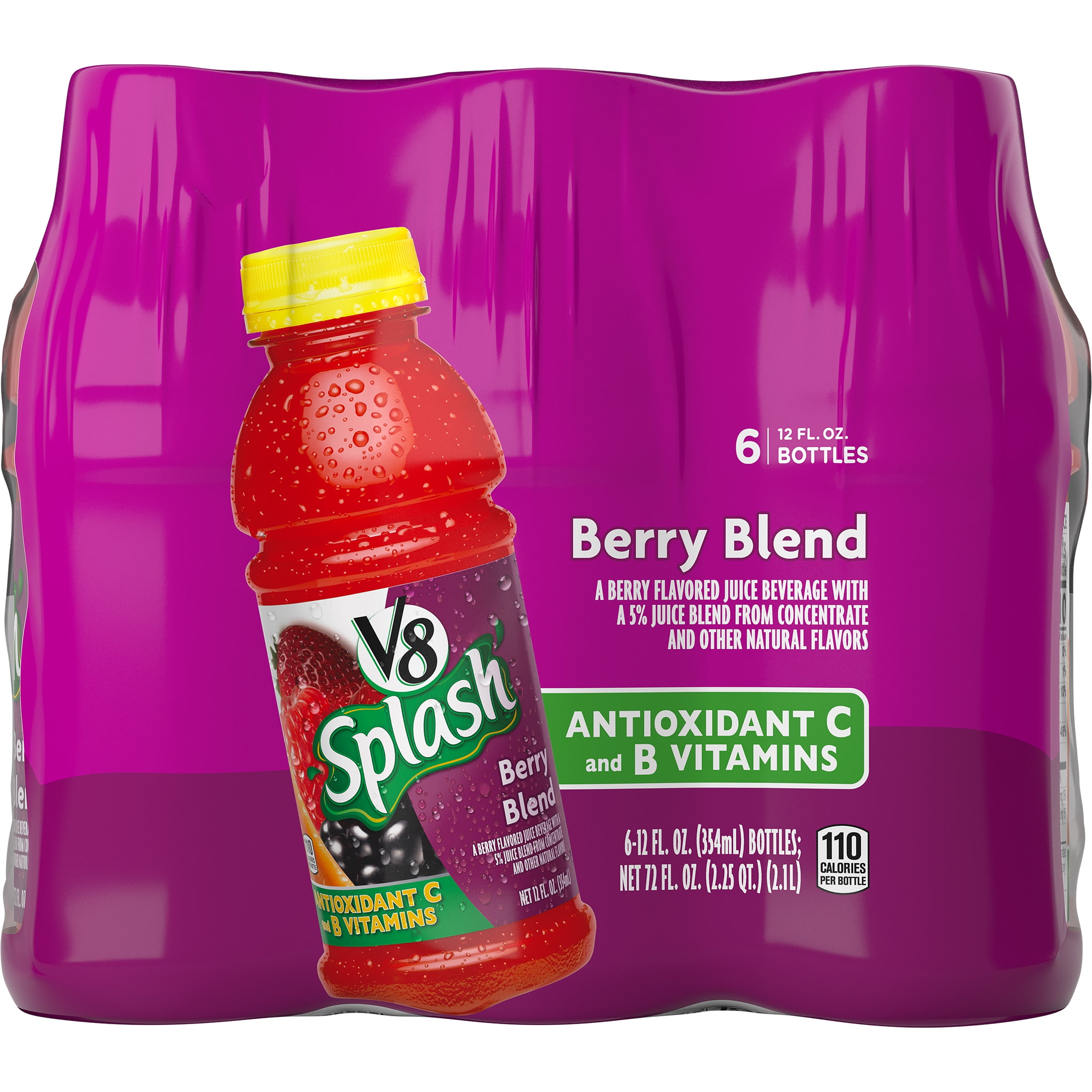 V8 Splash Berry Blend Nutrition Facts | Besto Blog