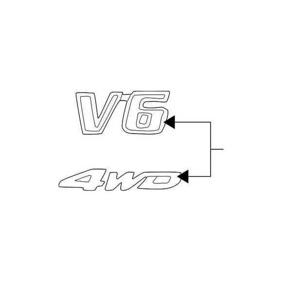 Toyota 4runner Hatch Emblem