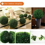 7 Inch Artificial Plant Topiary Balls Outdoor Round Boxwood Balls Large ...