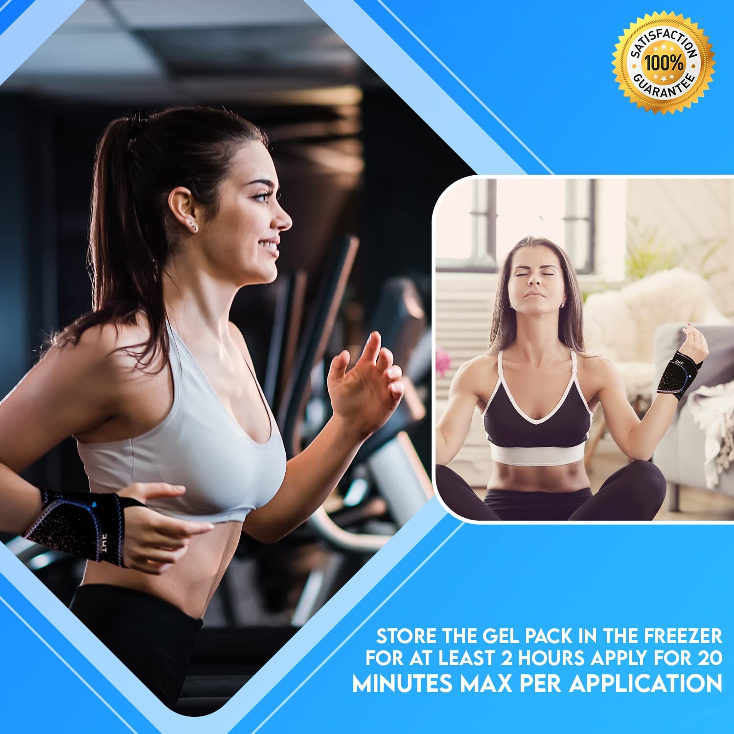 Buy The Coldest Wrist Ice Pack Hand Support Reusable Flexible - Best ...