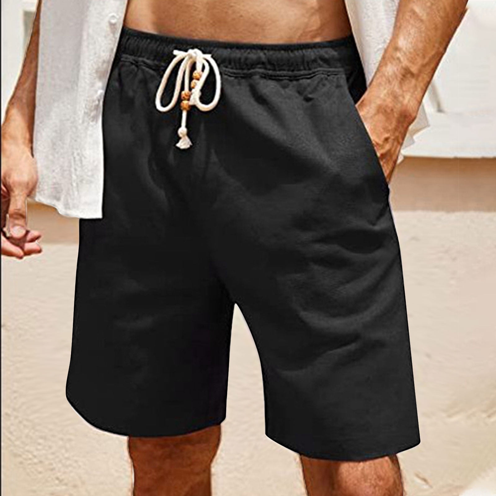 Simplmasygenix Mens Shorts Clearance Summer Athletic Cargo Men Solid
