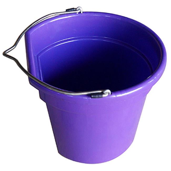 MR20QP-FSB-PURP 20 Quart Purple Flat Bucket - Walmart.com - Walmart.com