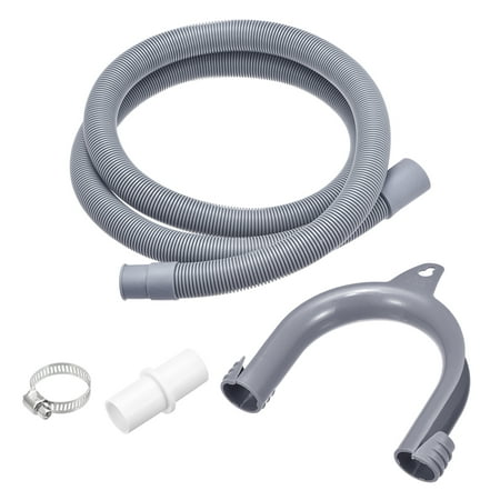 Washing Machine Drain Hose Extension Kits 4.92ft Gray for Washing ...