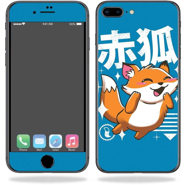 MightySkins APIPH8PL-Fox Kawaii Skin Decal Wrap for Apple iPhone 8 Plus ...