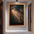 Affixzi Crucifixion Wall Art, Christian Religious Poster, Spiritual ...