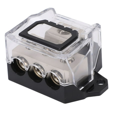 Power Distribution Block, Ground Wire Splitter Zinc Alloy Nickel ...