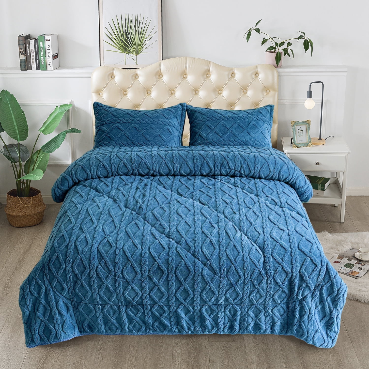 Click here for Jml 3 Piece Sherpa Blanket For Bed winter Warm 3 P... prices