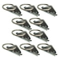 10Piece Zinc Plated E Track Clips Cargo Anchors Fastening Solution For ...