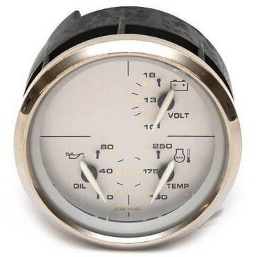 Faria Boat Multifunction Gauge GF6019A | 4 1/4 Inch Mercury Volvo ...