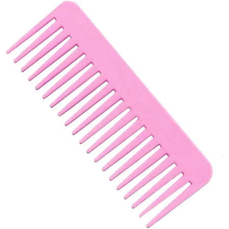 Wide Tooth Hair Comb No Static, Detangling Comb For Long Curly Hair ...
