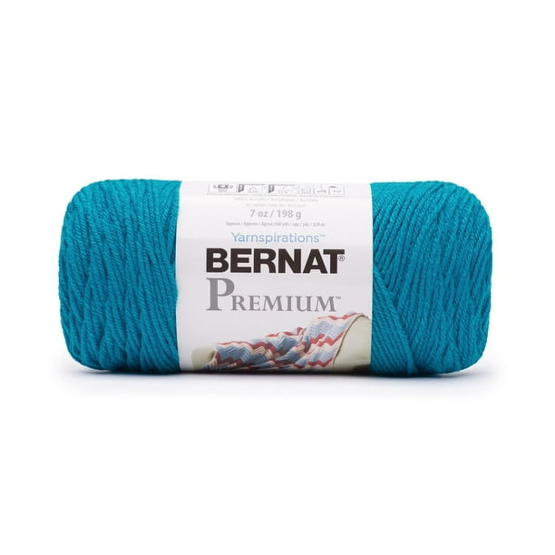 Bernat® Premium™ Yarn, Acrylic #4 Medium, 7oz/198g, 360 Yards, Acrylic ...