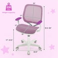 Kids Desk Chair, Height Adjustable Children Study Computer Chair with ...