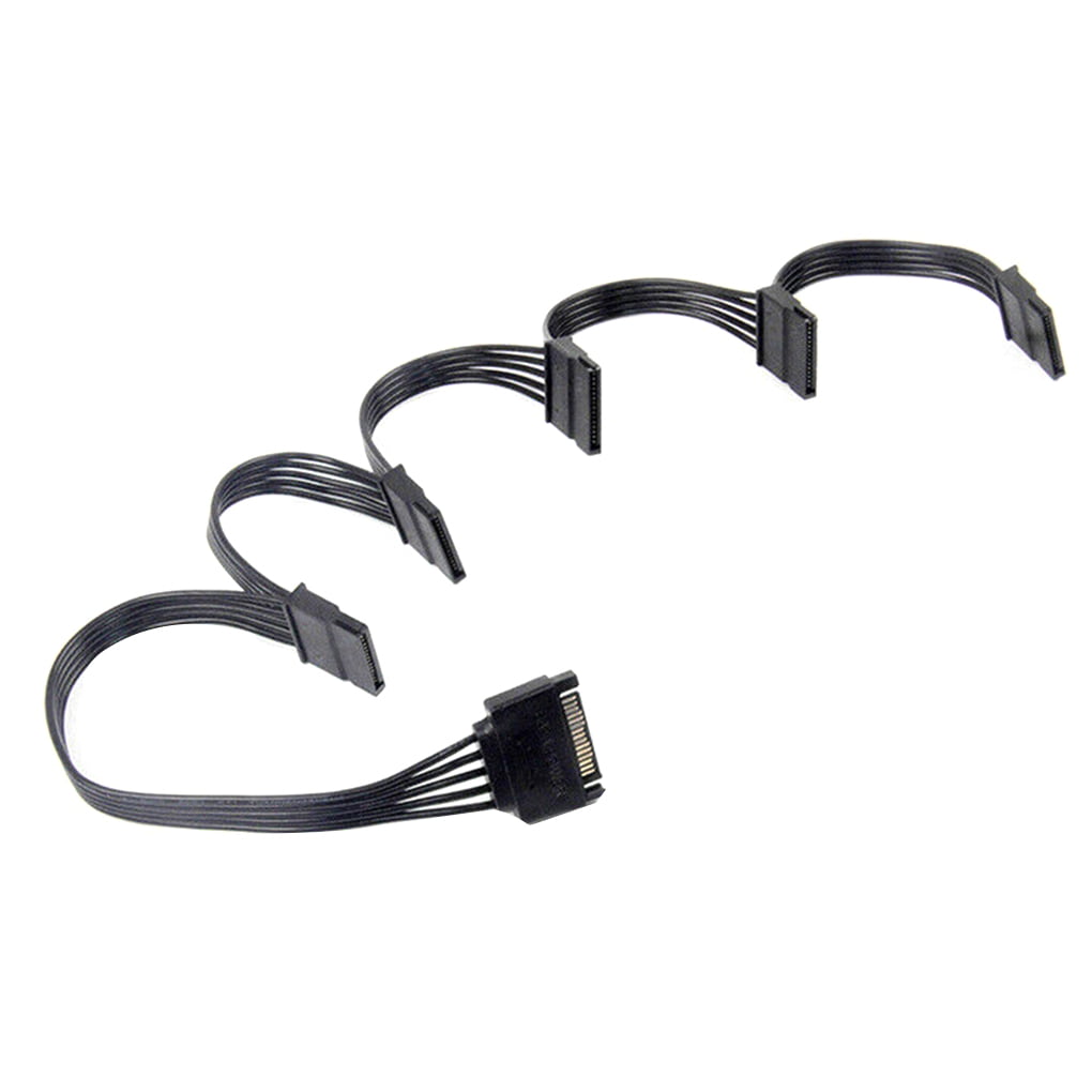 Seitruly 18AWG para cinco puertos serie SATA 15Pin disco duro Cable de ...