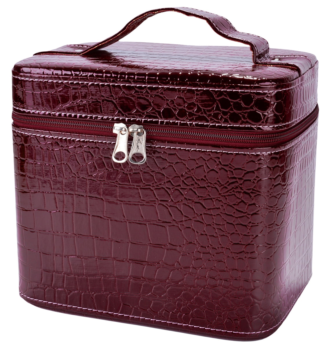 Waterproof Antifouling Cosmetic Boxes, Coofit Faux Leather Travel ...