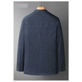 Blazers Autumn Fit Mens Double Breasted Suit Jacket Casual Suit Collar