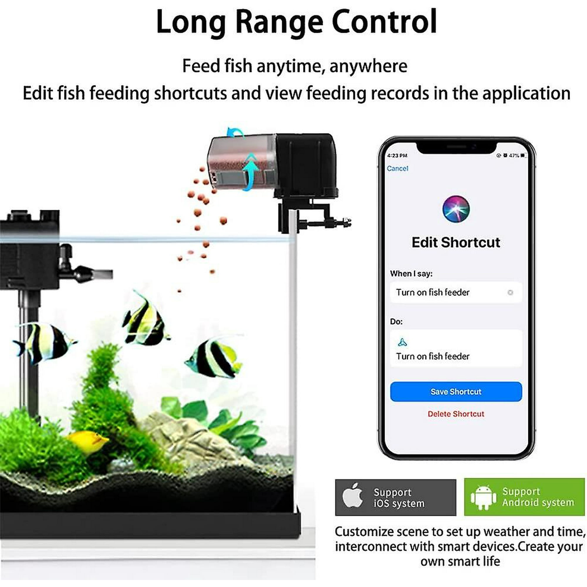 Click here for Fusheng Fish Food Dispenser  Automatic Fish Dispen... prices