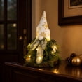 Christmas Window Decor Faceless Gnome with LED Light, Paper Crafted ...