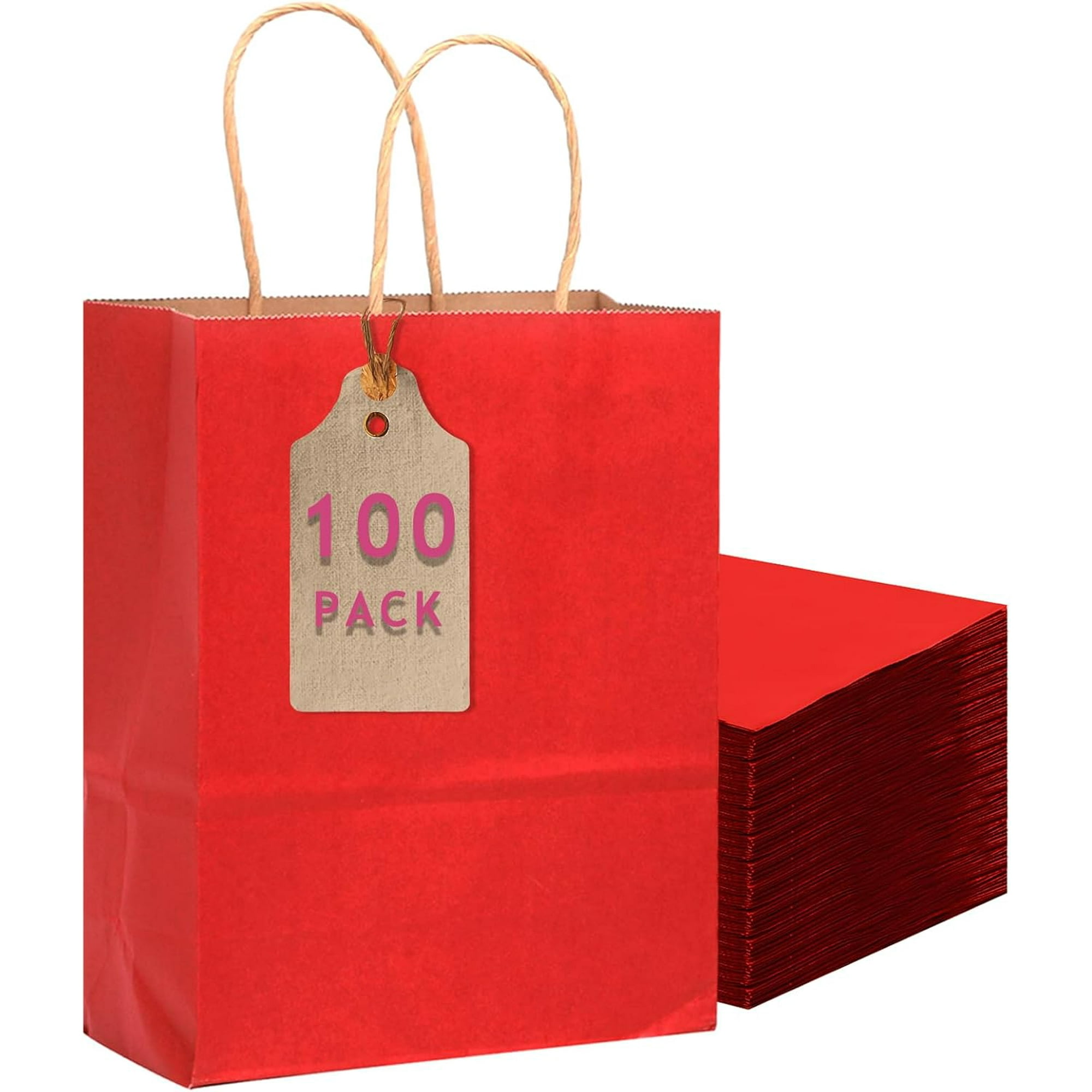 Click here for Salafire 100pcs Gift Bag With Handles Bulk Wine Re... prices