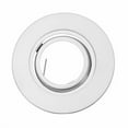 NICOR Lighting 3 inch White Recessed Gimbal Trim for MR16 Bulb (13007WH ...