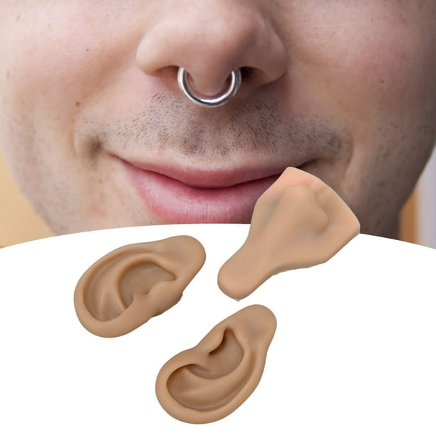 Nose and Ear Model, Soft Silicone Model, Reusable Body Practice Model ...