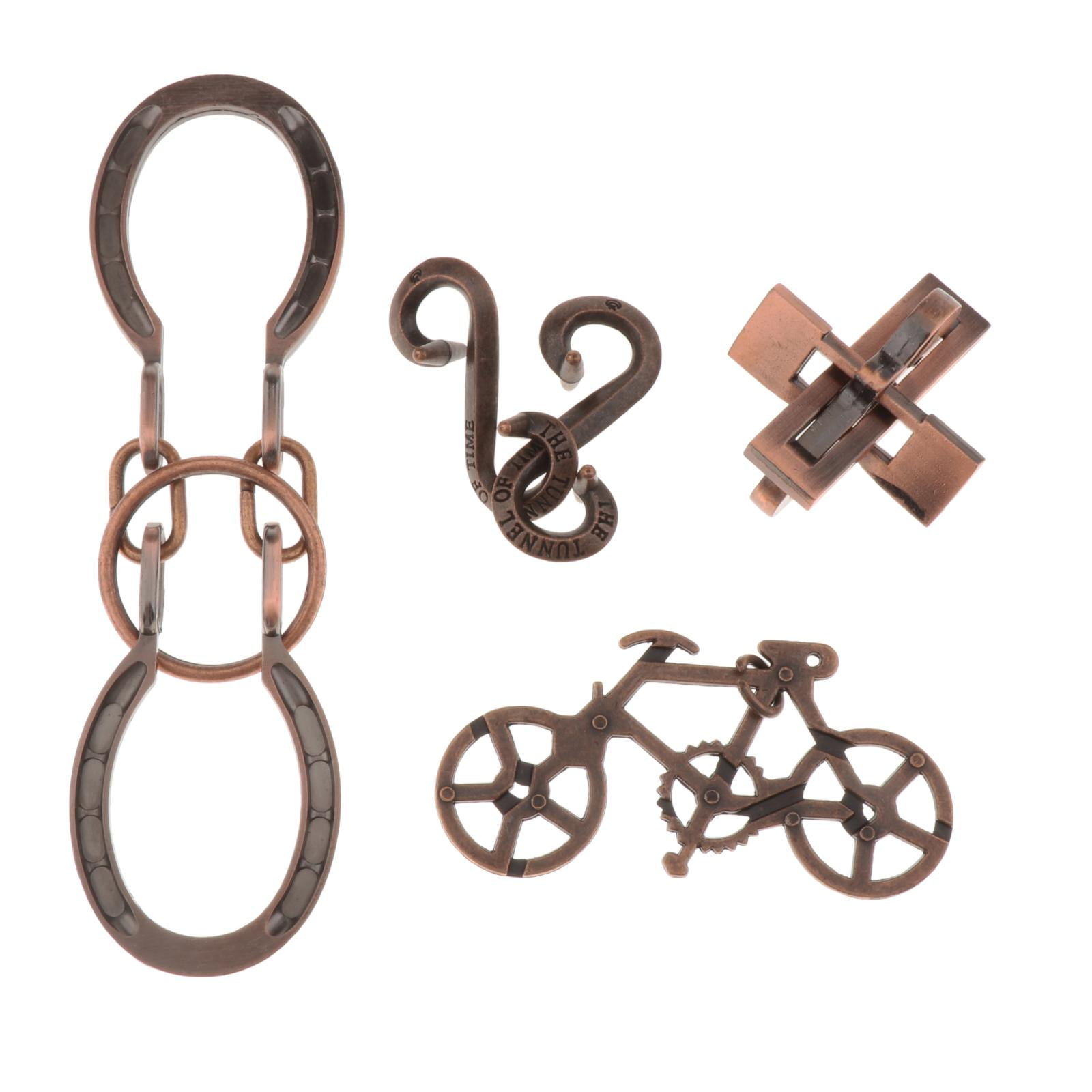 The 3D Zinc Alloy Locking Toy Breaks IQ Training Toy Model Games ...