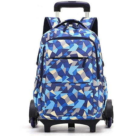 Rolling School Bag Wheeled Travel Backpack Trolley | Walmart Canada