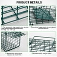 2 Pcs Humane Squirrel Trap Heavy Duty Live Animal Chipmunk Catch and ...