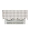 RLF Home Hydrangea Ruffled Provance valance Navy. 3" Rod Pocket 50"W x 17"L - Walmart.com
