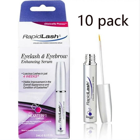 10 PACK Brand New Rapidlash / Rapid Lash Eyelash Enhancing Serum, for ...