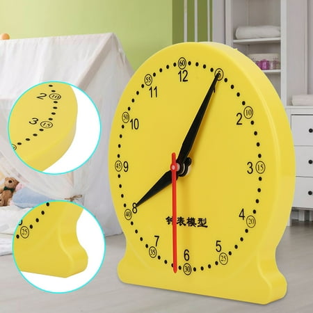 Learn Time Clock 2 PCS/Pack Creative Learning Time Clock Model Science ...