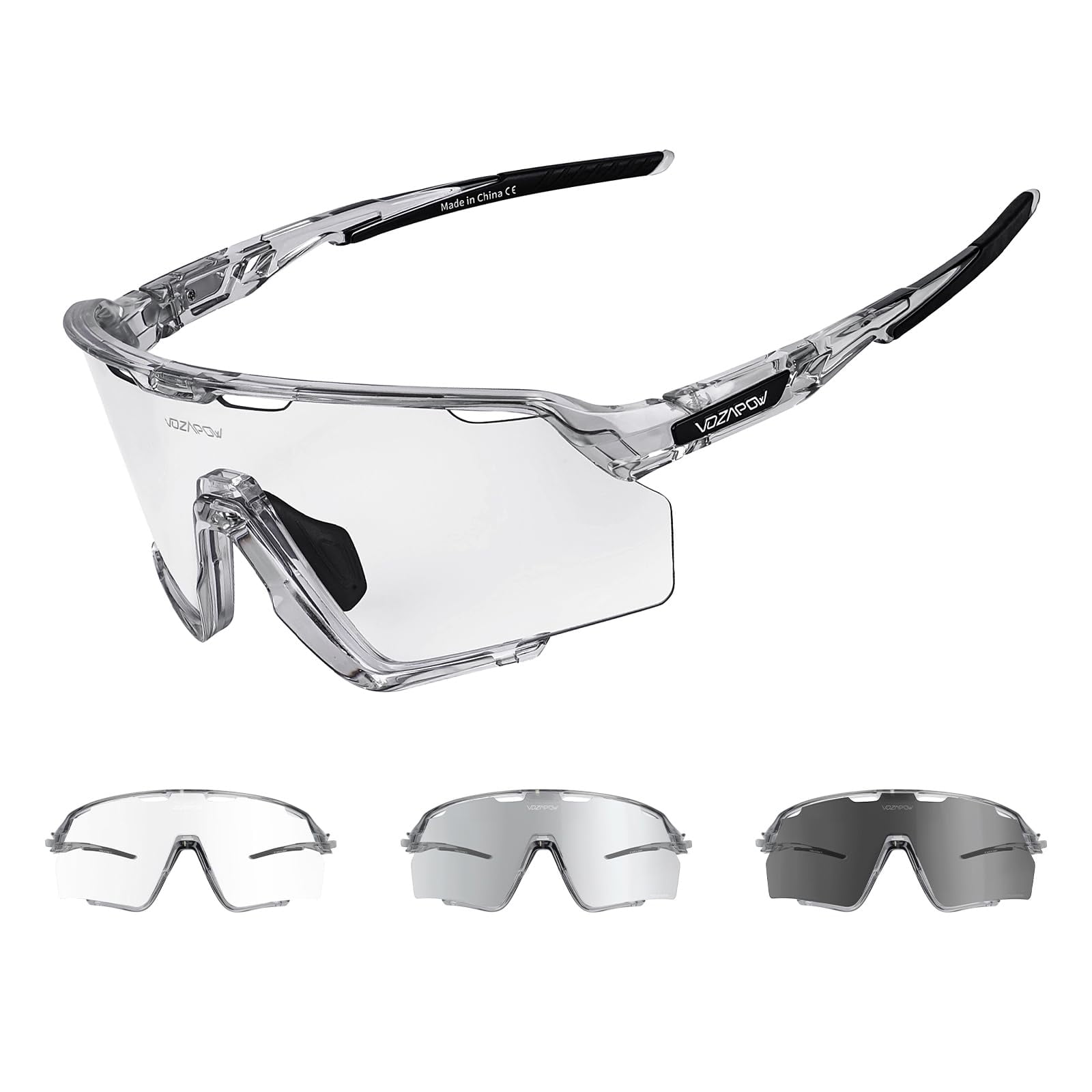 Click here for Vozapow Photochromic Sunglasses Men & Women Transi... prices