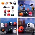 Cartoon Pumpkin Ghostly Bat Elves Miniature Sculpture for Halloween ...