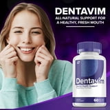 Dentavim Dental Support Capsules, Dentavim Natural Tooth & Gum ...