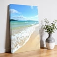 Canvas Wall Art Ocean Turquoise Waves Canvas Art Print Seaside Beach ...