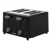 Courant 4-Slice Stainless Steel Toaster with Cool-Touch Plastic, Auto ...
