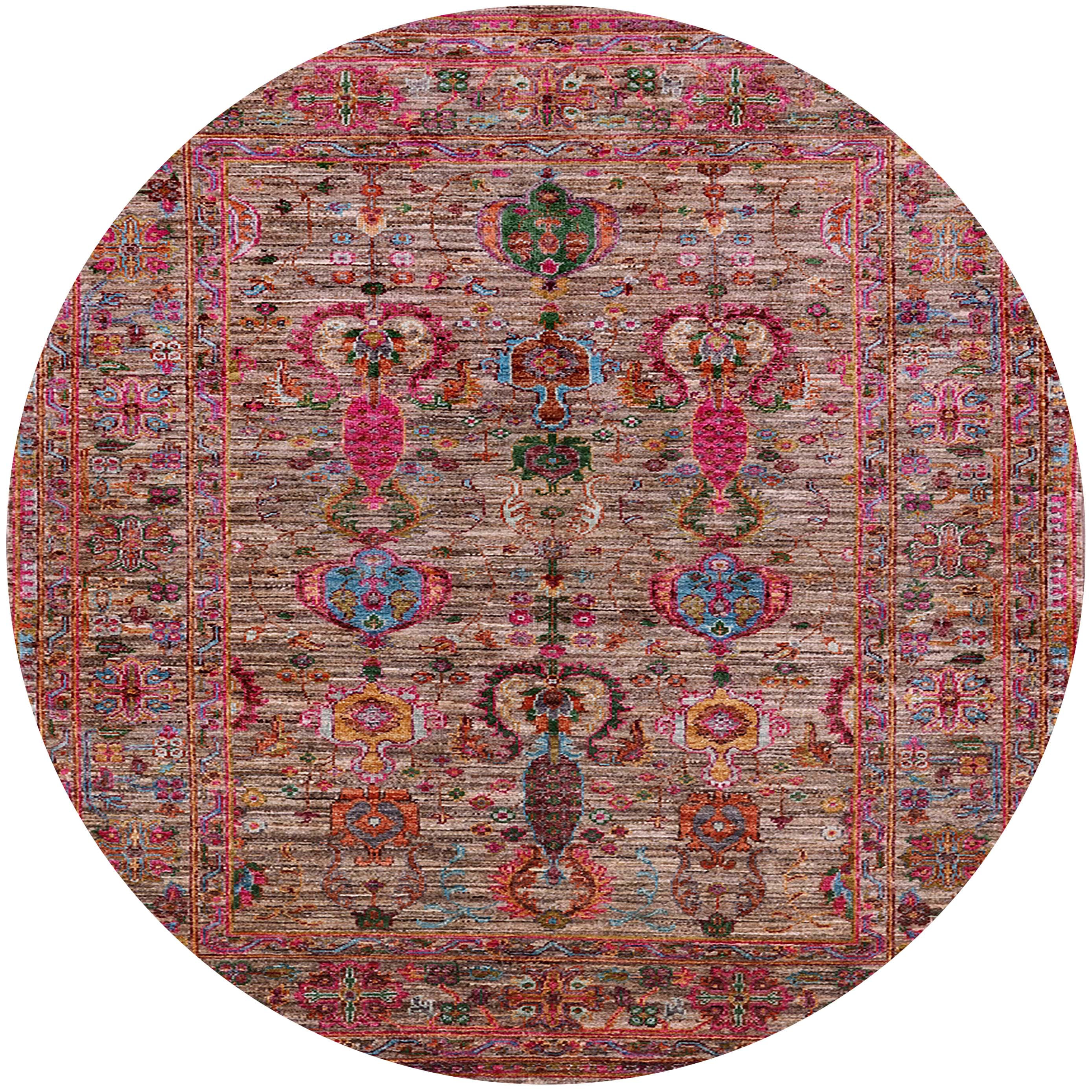 Ahgly Company Indoor Round Mid-Century Modern Light Copper Gold ...