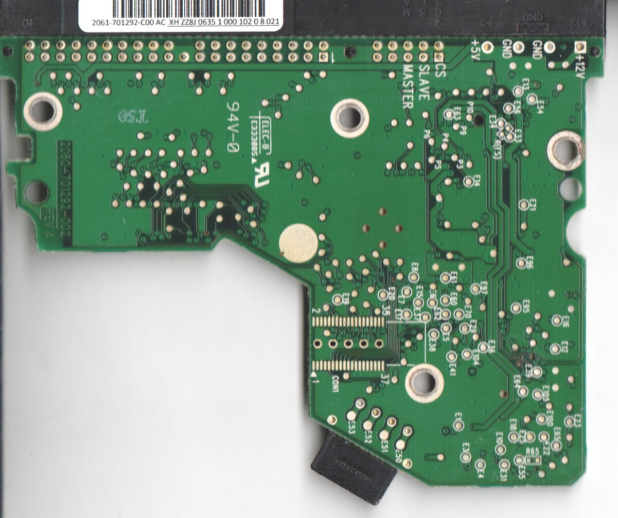 WD2500JB-00REA0, 2061-701292-C00 AC, REV A, WD IDE 3.5 PCB - Walmart.com