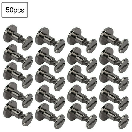 Rivet Flat Head Rivet Binding Rivet Rivet Kit 50 Set 8mm Pure Copper ...