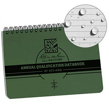 Rite in the Rain Weatherproof Soft Cover Tally Notebook, 3.5" x 8 ...