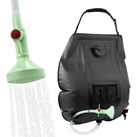 Solar Shower Bag,5 gallons/20L Solar Heating Camping Shower Bag with ...