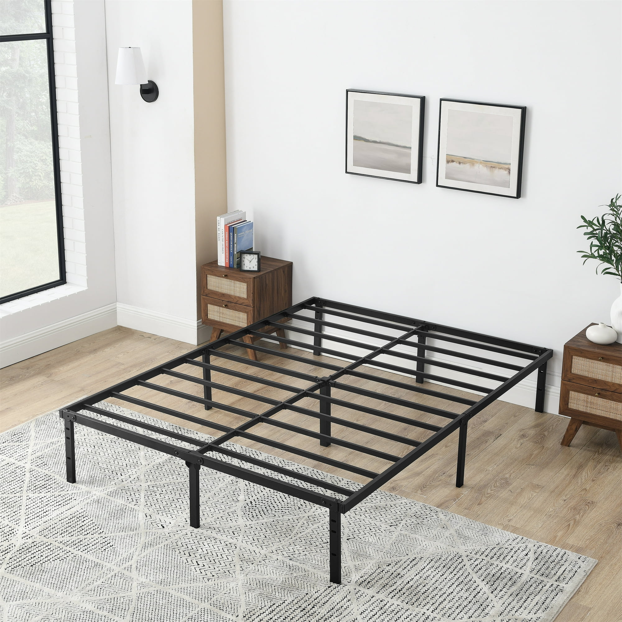 Click here for Mainstays Queen 14 Heavy Duty Steel Slat Platform... prices
