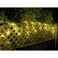 WHATOOK Solar String Lights for Outside, 39Ft 100 LED Outdoor Solar ...