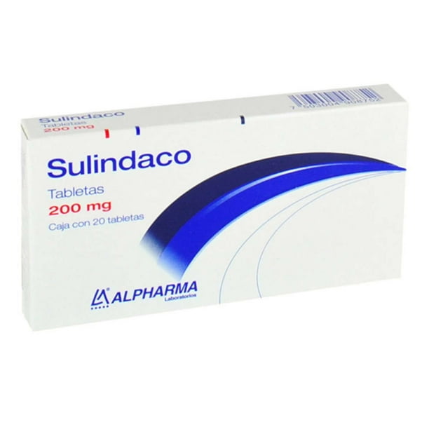 SULINDACO 200MG TAB C20 - PIEZA | Bodega Aurrera en línea