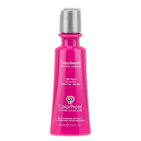 Size : 2 oz , ColorProof Crazy Smooth Anti Frizz Conditioner, Color ...